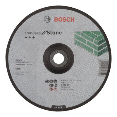 Bosch Professional Stone Cutting Disc with Depressed Centre C 30 S BF ...