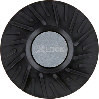 Bosch Professional X-LOCK Backing Pad - Medium, 125mm, 12250 RPM | DIY at B&Q