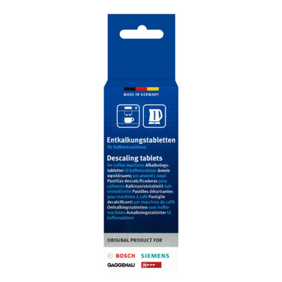 Bosch Siemens TCZ6002 Descaling Tablets for Coffee Machines and Kettles ...