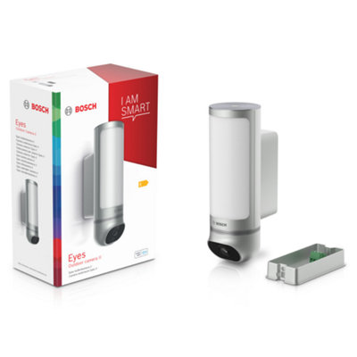 Bosch Smart Home Eyes Outdoor Camera II - 1080p with Integrated Alarm Siren