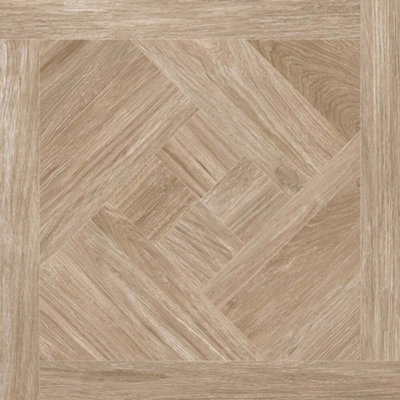 Bosco Mosaic Wood Effect Porcelain Tile 60 x 60cm / Light Brown