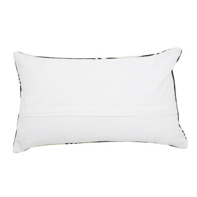Bosie Ozella Black And White Rectangular Cushion