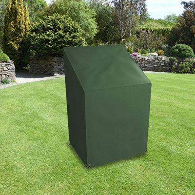 Bosmere All-Weather Stacking/Reclining Chair Cover Green 107cm 68cm ...