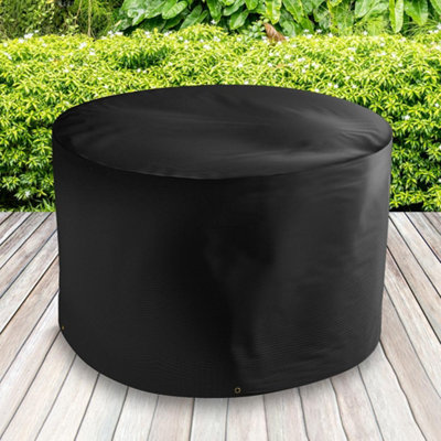 Bosmere Protector 5000 Small Round Fire Pit Cover Black D66cm x H50cm ...