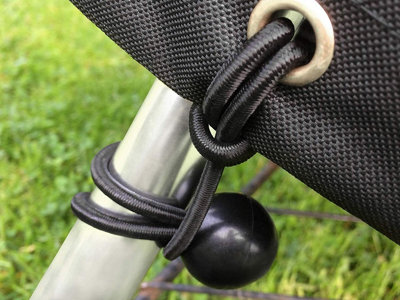 Bosmere Protector 6000 Circular Garden Table Cover Black 100% ...