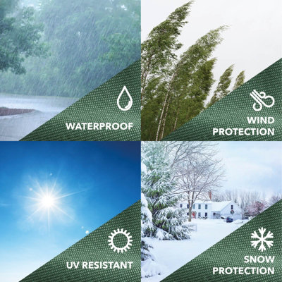 Bosmere Protector 6000 Gourmet 3 Burner Barbecue Cover 100% Waterproof ...