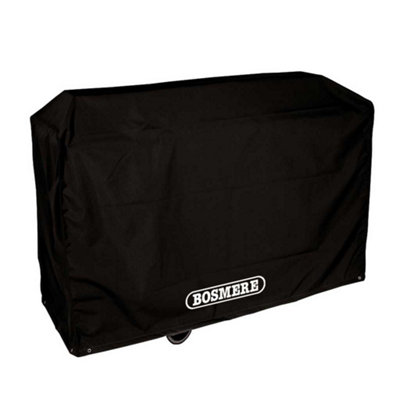 Bosmere Protector Wagon Barbecue BBQ Cover Black 100% Waterproof UV Protected Outdoor Protection ...