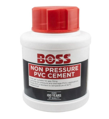 BOSS Non Pressure PVC Solvent Cement 250ml