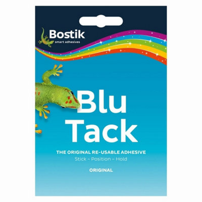Bostic Multipurpose Reusable Non Toxic Adhesive, Blue Colour Patty x 1