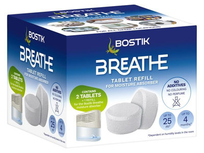 Bostik 30624792 Breathe Refill Tabs (Pack 2) BST30624792 | DIY at B&Q