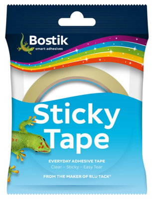 Bostik Sticky Tape Easy Tear 24mm x 50m (12 packs) | DIY at B&Q