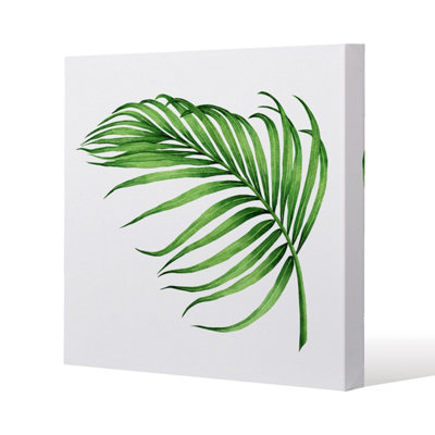 Botanical Leaf (Canvas Print) / 77 x 77 x 4cm