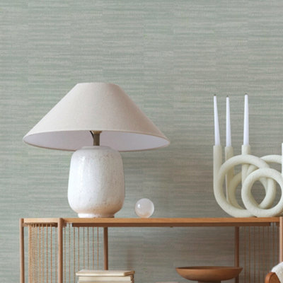 Boutique Scape Texture Sage Wallpaper