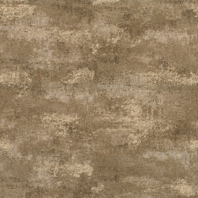 Boutique Urban Plaster Bronze Textured Plain Wallpaper