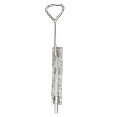 BOW HANDLE DROP DOWN BOLT 24" GATE GARAGE HEAVY DUTY GALVANISED