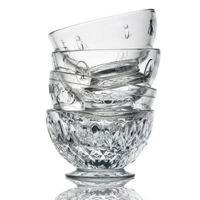 Bowl: 60cl La Rochere Versailles Bowl, Glass