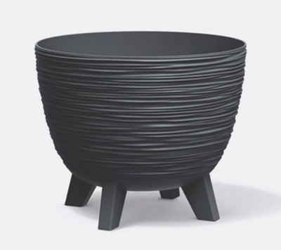 Bowl Planter Plant Pot Legs Oval Flower Modern Decorative FURU Indoor ...
