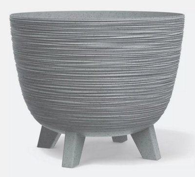 Bowl Planter Plant Pot Legs Oval Flower Modern Decorative FURU Indoor ...