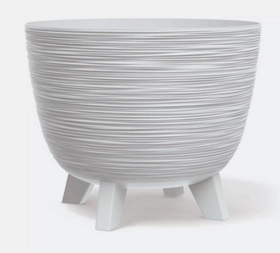 Bowl Planter Plant Pot Legs Oval Flower Modern Decorative FURU Indoor ...