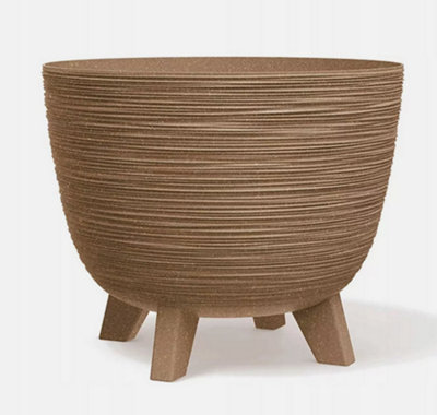 Bowl Planter Plant Pot Legs Oval Flower Modern Decorative FURU Indoor ...