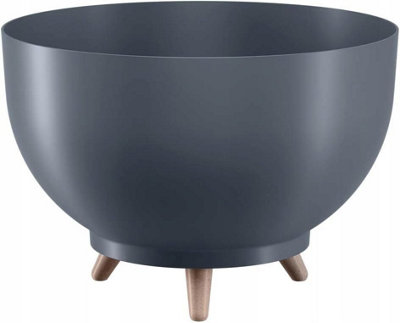 Bowl Planter Plant Pot Legs Oval Flower Modern Decorative Saucer Indoor ...