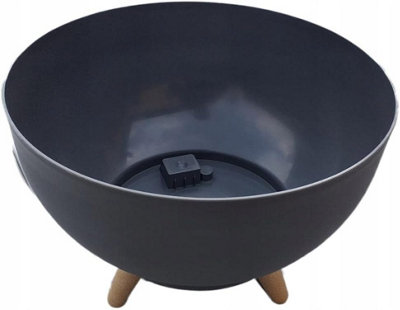 Shop Bowl Planter Plant Pot Legs Oval Flower Modern Decorative Saucer ...