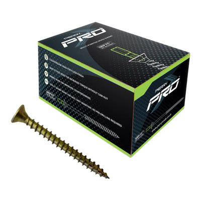 Box of 100 6.0mm x 70mm No.6093 Perry Pro Wood Screws - Pozi Head