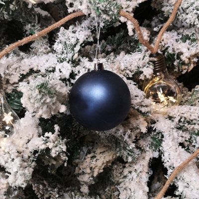 Matte christmas bulbs store