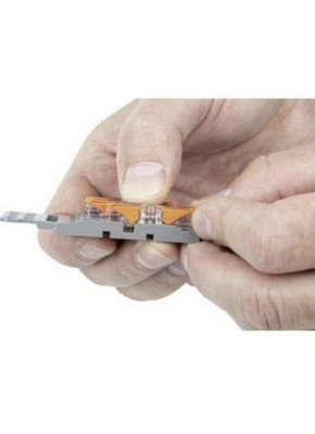 Box of 60 WAGO 1Way Slim Inline Reusable Electrical Wire Block Cable ...