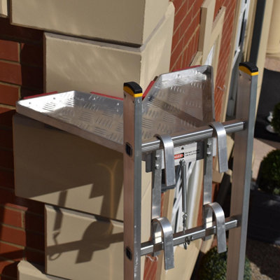 BPS Complete Ladder Stand Off - V-Shaped Universal Ladder Standoff ...