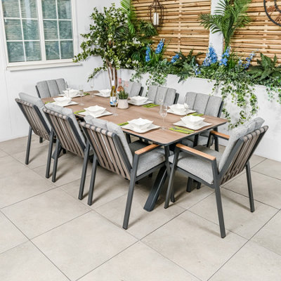 Aluminium garden chairs b&q store