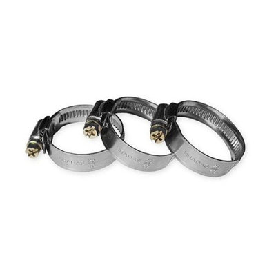Bradas 10 x 25-40mm Stainless Steel Hose Clips Pipe Clamps - Jubilee Type