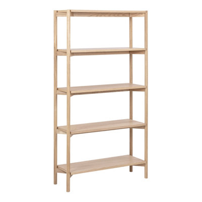 Braidwood Bookcase with 4 Shelves in White | DIY at B&Q