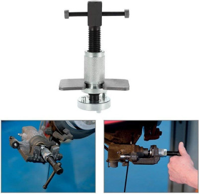 BRAKE CALIPER PISTON REWIND WIND BACK TOOL KIT SET RIGHT HANDED