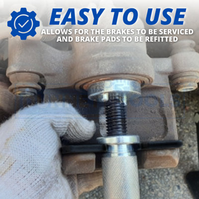 Brake Caliper Wind Back Tool Piston Rewinder Right Hand Thread Braking ...