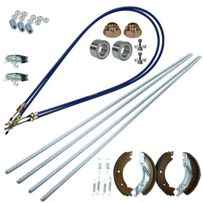 Brake Shoe Cable Bearing Kit for Ifor Williams Single Axle Goods ...