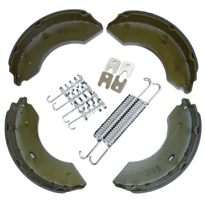 Brake Shoe & Cable Kit for Indespension Goods Trailer GL35106 GL35126 ...
