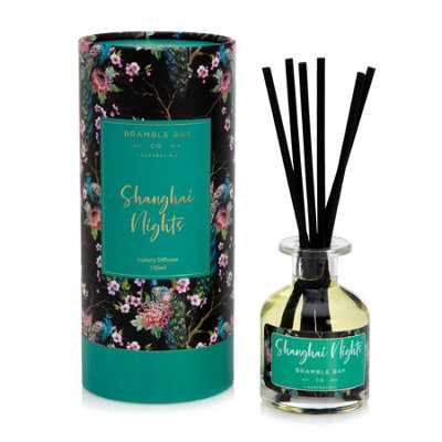 Bramble Bay - Botanical Scented Reed Diffuser - 150ml - Shanghai Nights ...