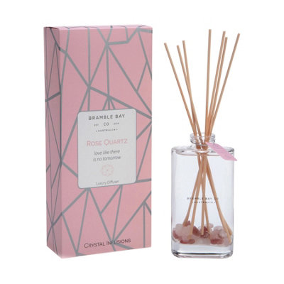 Bramble Bay - Crystal Infusions Scented Reed Diffuser - 150ml - Rose ...