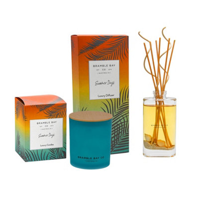 Bramble Bay - Oceania Scented Candle & Diffuser Set - 300g/150ml ...