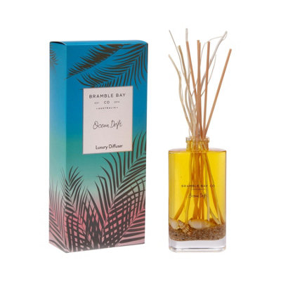 Bramble Bay - Oceania Scented Reed Diffuser - 150ml - Ocean Drift | DIY at B&Q