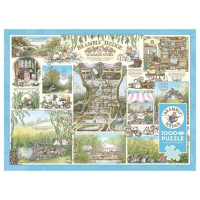 Buy Brambly Hedge Summer Story Jigsaw Puzzle 1000 Pieces at B&Q