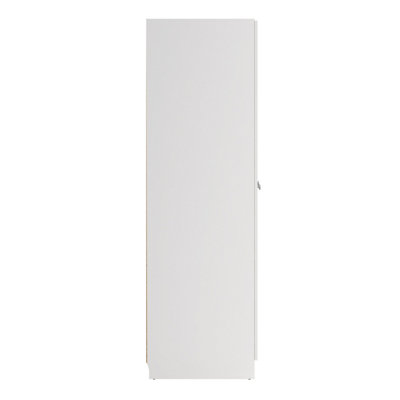 Brande Wardrobe with 4 Frame Doors in White