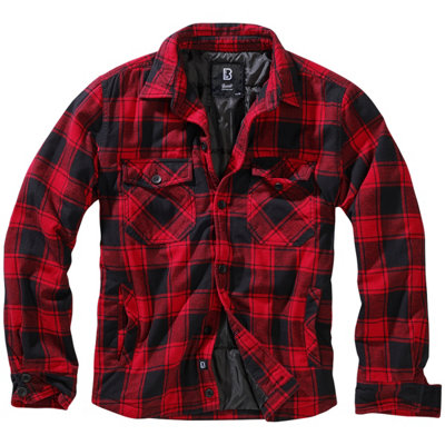 Brandit Lumber Jacket Red / Black size XXXXX Large