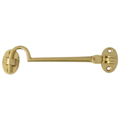 Brass Finish Cabin Hook Silent Pattern 50mm (2 Inch) - Hook and Eye ...