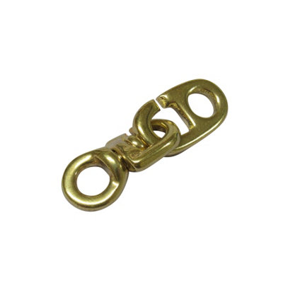 Brass Inglefield Clip Flag Swivel 58MM (Flagpole Brummel Line Hook)