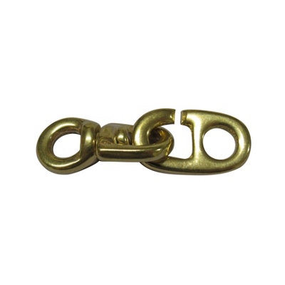 Brass Inglefield Clip Flag Swivel 58MM (Flagpole Brummel Line Hook)