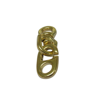 Brass Inglefield Clip Flag Swivel 58MM (Flagpole Brummel Line Hook)