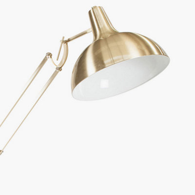 Brass Task Floor Lamp Adjustable Floor Lights
