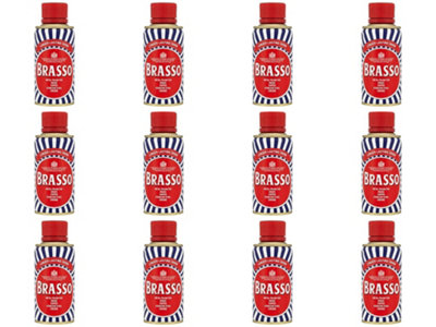 Brasso Metal Polish Liquid For Brass Copper Chrome, 175ml (Pack of 12)